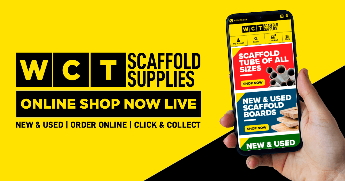 WCT Scaffold Supplies | Boards, Tubes, Fittings, Safety Equipment