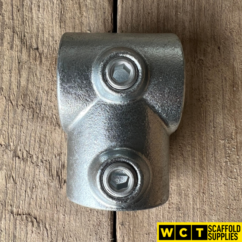 New Key Clamp Short Tee - 48.3mm | WCT Scaffold