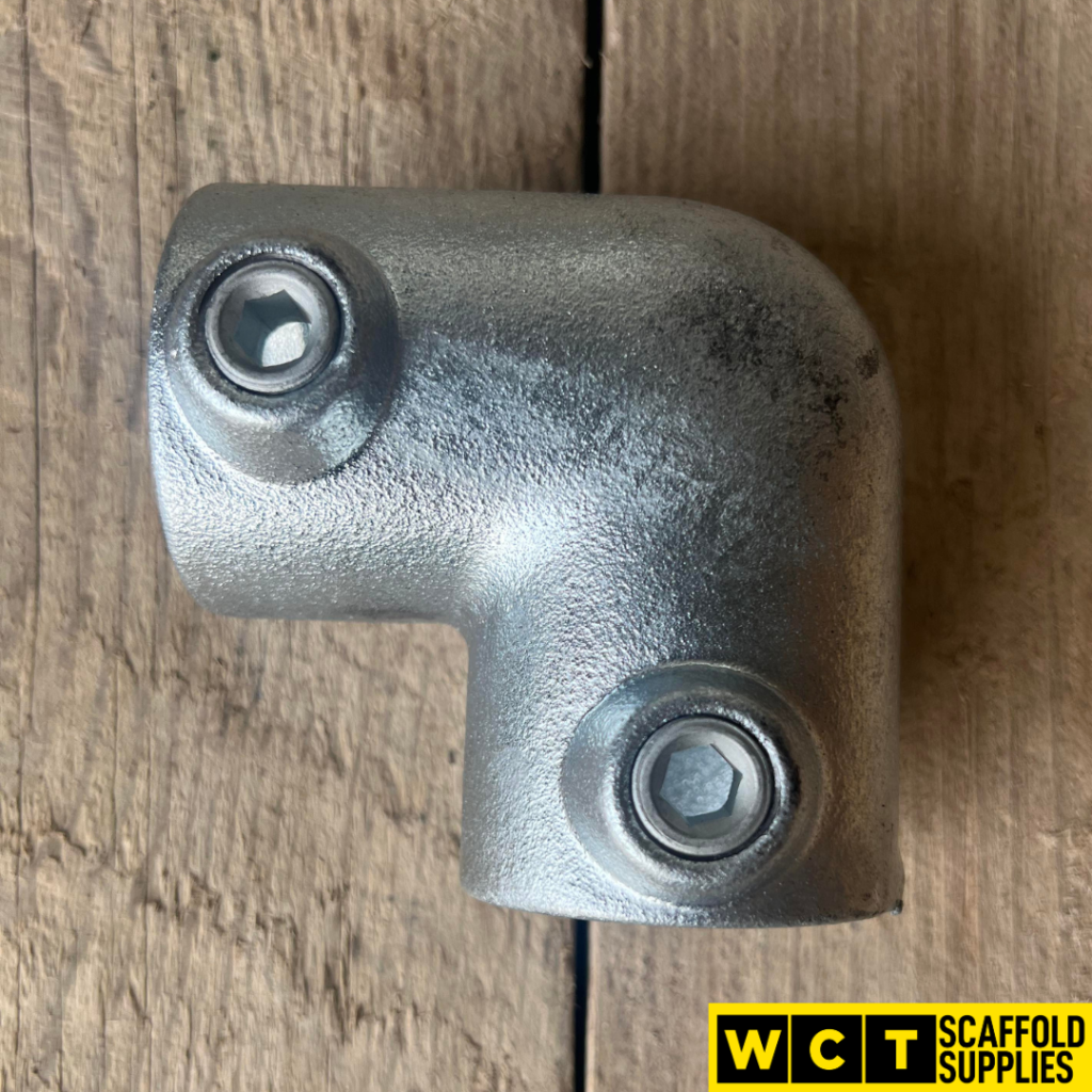 New Key Clamp 90° Elbow - 48.3mm | WCT Scaffold