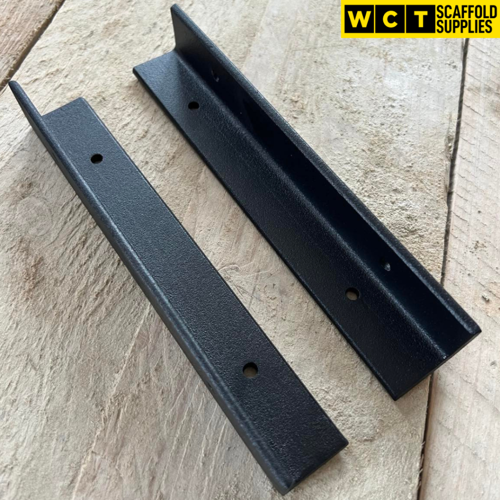 Alcove Shelf Brackets - Black Powder Coated | WCT Scaffold