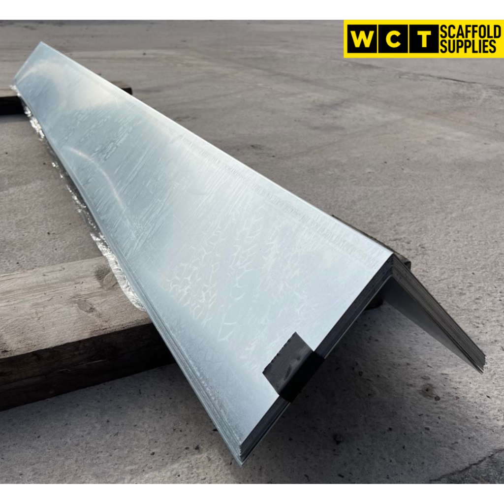 New 8ft 90 Degree Galvanised Ridge Capping | WCT Scaffold