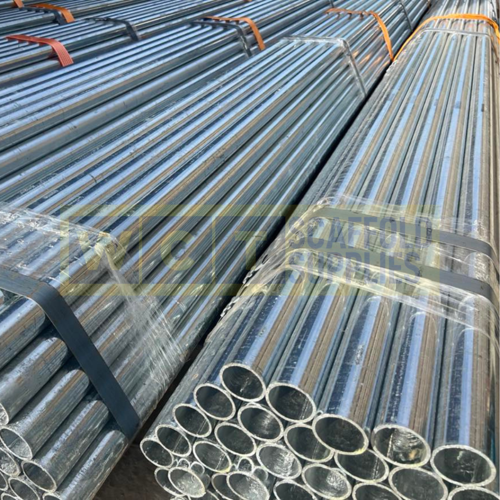 New 6ft Galvanised Steel Scaffold Tube 3.2mm | WCT Scaffold