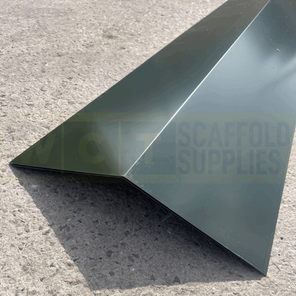 New 10ft 135 Degree Juniper Green Ridge Capping | WCT Scaffold
